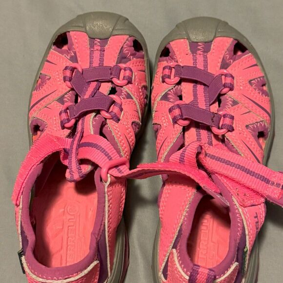 Merrell | Shoes | Merrell Little Girls Pinkhydro Sport Sandals Size 2 ...